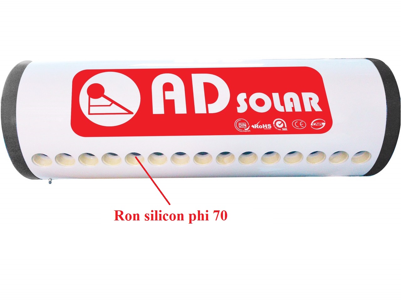 Ron silicon phi 70 máy nước nóng năng lượng mặt trời - sửa máy nước ...